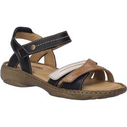 Josef Seibel Damen Sandale Debra 62 in schwarz-multi