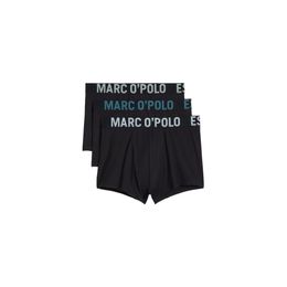 Marc O'Polo Trunk MARC O'POLO "Essentials", Herren, Gr. L (54), schwarz, Single Jersey, Obermaterial: 95% Baumwolle, 5% Elasthan, k&ouml;rpernah, Unterhosen, mit elastischem Logobund, ohne Eingriff