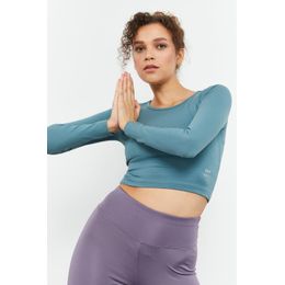 Slim-Fit Langarm-Crop-Top