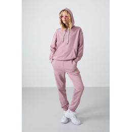 Oversized Kapuzenpullover und Hose Set