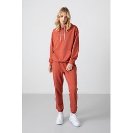 Oversized Kapuzenpullover und Hose Set
