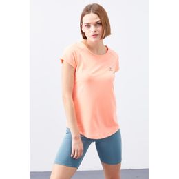 Damen Kurzarm Rundhalsausschnitt T-Shirt