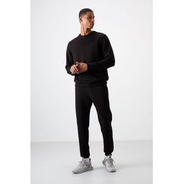 Herren Langarm-Sweatshirt und Hose Set