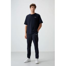 Herren Oversized Baumwoll-Polyester Aktivset