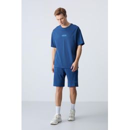 Herren Oversized T-Shirt und Shorts Set