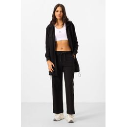 Damen Sweatshirt und weite Hose Set aus Baumwollmischung