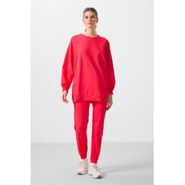 Oversized Fleece Sweatshirt und Hosen Set