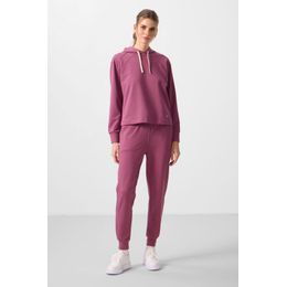 Oversized Kapuzen-Sweatshirt- und Hosen-Set