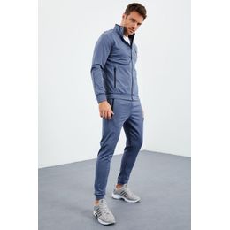 Herren Scuba Strick Sweatshirt und Hosen Set