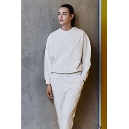 Oversized Sweatshirt und Hose mit elastischem Saum Set