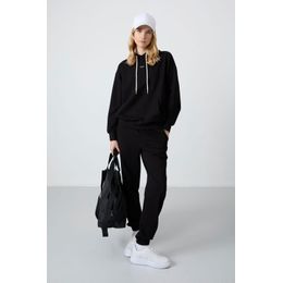 Oversized Kapuzenpullover- und Hosen-Set