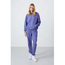 Oversized Kapuzenpullover und Jogginghosen-Set