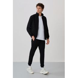 Herren Fleece Sweatshirt und Hosen Set