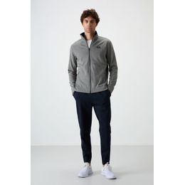 Herren Sweatshirt und Hose Set aus Baumwollmischung mit Rei&szlig;verschluss