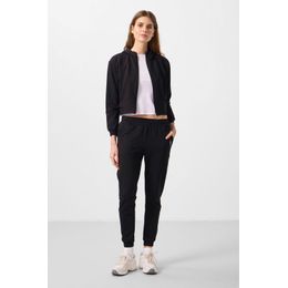 &Uuml;bergro&szlig;er Kapuzen-Zip-Sweatshirt- und Hosen-Set