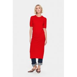 Saint Tropez Kleid Regular Fit Flammenrot red