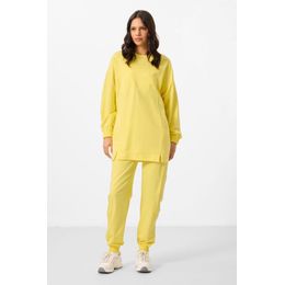 Oversized Fleece-Trainingsanzug mit Sweatshirt und Hose