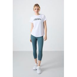 Hochtaillierte Capri-Leggings