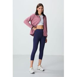 Hochtaillierte Capri-Leggings