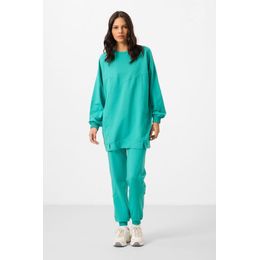 &Uuml;bergr&ouml;&szlig;en-Fleece-Sweatshirt- und Hosen-Set