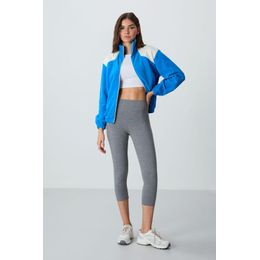 Hochtaillierte Capri-Leggings