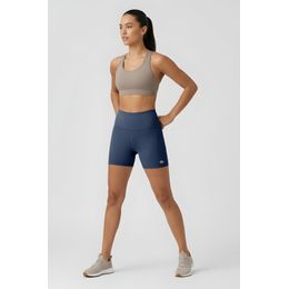 Kurze Hochtaillierte Slim-Fit Leggings Mit G&uuml;rtel