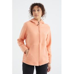 Damen Kapuzensweatshirt mit Rei&szlig;verschluss