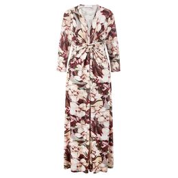 Peter Hahn St. Emile - Jersey-Kleid mit 3/4-Arm, beige, Gr. 42 / M