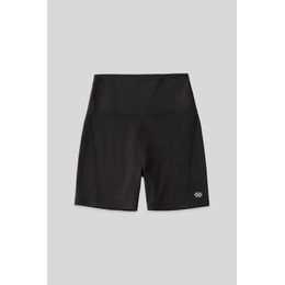 Kurze hochtaillierte Slim-Fit Leggings mit G&uuml;rtel