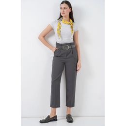 Kn&ouml;chellange Gerade Hose mit Schleife