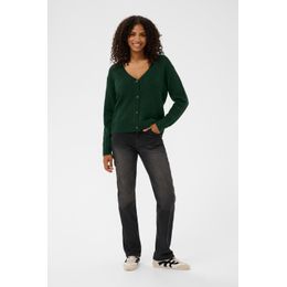 Kaffe Strickjacke KAiris Strickjacke Loose fit dark green