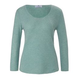 Peter Hahn - Pullover aus 100% Premium-Kaschmir, t&uuml;rkis, Gr. 44 / L - Kaschmir