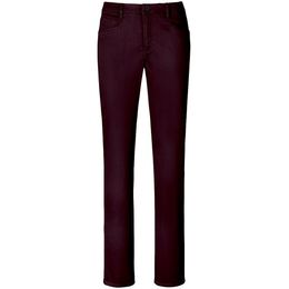 Peter Hahn Brax - Regular Fit-Hose Modell Mary, rot, Gr. 50 / XL - Lyocell