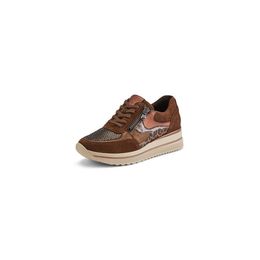 Waldl&auml;ufer Waldl&auml;ufer - Plateau-Sneaker Luana, braun, Gr. 38 - Leder