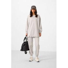 &Uuml;bergro&szlig;es Fleece-Sweatshirt- und Hosen-Set