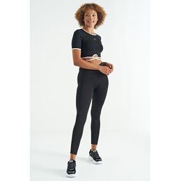 Hochtaillierte Scuba-Leggings