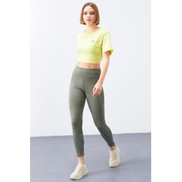 Hoch taillierte Slim-Fit Leggings