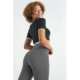 Hochtaillierte Scuba-Leggings