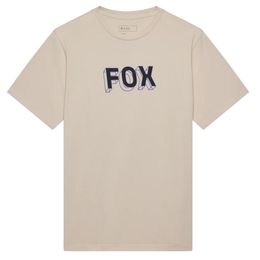 Fox Image Print 195 Original T-Shirt - Shirts Kurzarm - beige