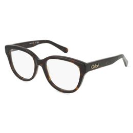 Chlo&eacute; Chlo&eacute; CH0243O OPTICAL NATIVE CAPSULE Brille Unisex | Fassung: Vollrand, Cat Eye, Havanna