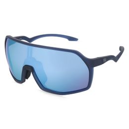 Rudy Project SP996831-0000 THUNDER | Unisex-Sonnenbrille | Fassung: Vollrand, Monoscheibe, Kunststoff, Blau Matt | Glasfarbe: Blau
