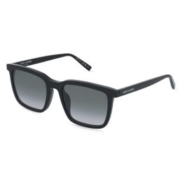 SAINT LAURENT SL 500 | Herren-Sonnenbrille | Fassung: Vollrand, Eckig, Acetat, Schwarz | Glasfarbe: Grau