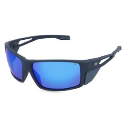 Rudy Project SP926547-0000 NYAD | Unisex-Sonnenbrille | Fassung: Vollrand, Eckig, Kunststoff, Blau Matt | Glasfarbe: Blau