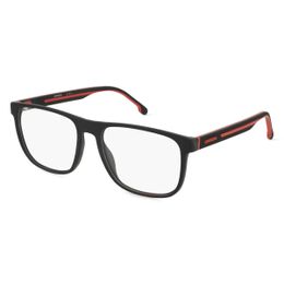 Carrera 8892 Brille Herren | Fassung: Vollrand, Quadratisch, Schwarz Rot