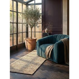 L&auml;ufer Boho Natur 60 x 230 cm - CHASE KADIMA DESIGN
