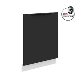 K&uuml;chen-Preisbombe Frontblende f&uuml;r vollintegrierten Geschirrsp&uuml;ler 60 cm ARIA Schwarz + Weiss matt