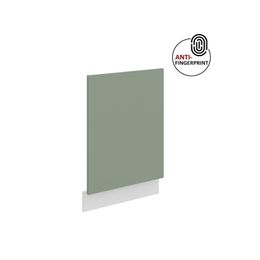 K&uuml;chen-Preisbombe Frontblende f&uuml;r integrierten Geschirrsp&uuml;ler 45 cm ARIA Aquamarin + Weiss matt