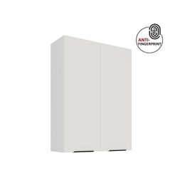 K&uuml;chen-Preisbombe K&uuml;che ARIA H&auml;ngeschrank 80 cm H&ouml;he 90 cm Weiss K&uuml;chenzeile Anti Fingerprint