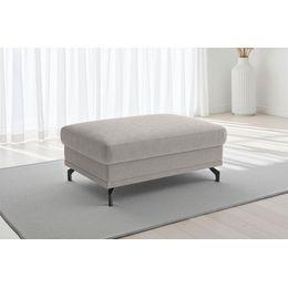 Sit & More Polsterhocker SIT & MORE, B:103cm H:45cm T:69cmhellgrau, 95% Polyester, 5% Polyamid, Hocker, "Chelsea, B: 103 cm", mit praktischem Stauraum