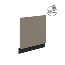 K&uuml;chen-Preisbombe Frontblende f&uuml;r integrierten Geschirrsp&uuml;ler 60 cm ARIA Sandgrau + Schwarz matt